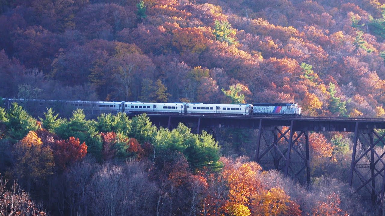 Moodna Viaduct - Nov 7 2020 - YouTube