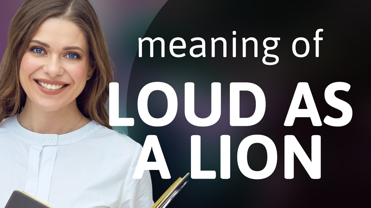 Exploring Similes: "Loud as a Lion" - YouTube