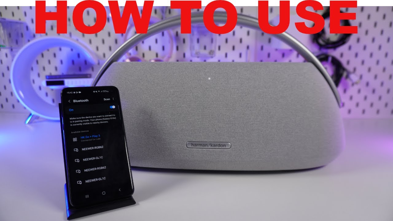 How to Use Harman Kardon Go + Play 3: Master Your Portable Speaker ...