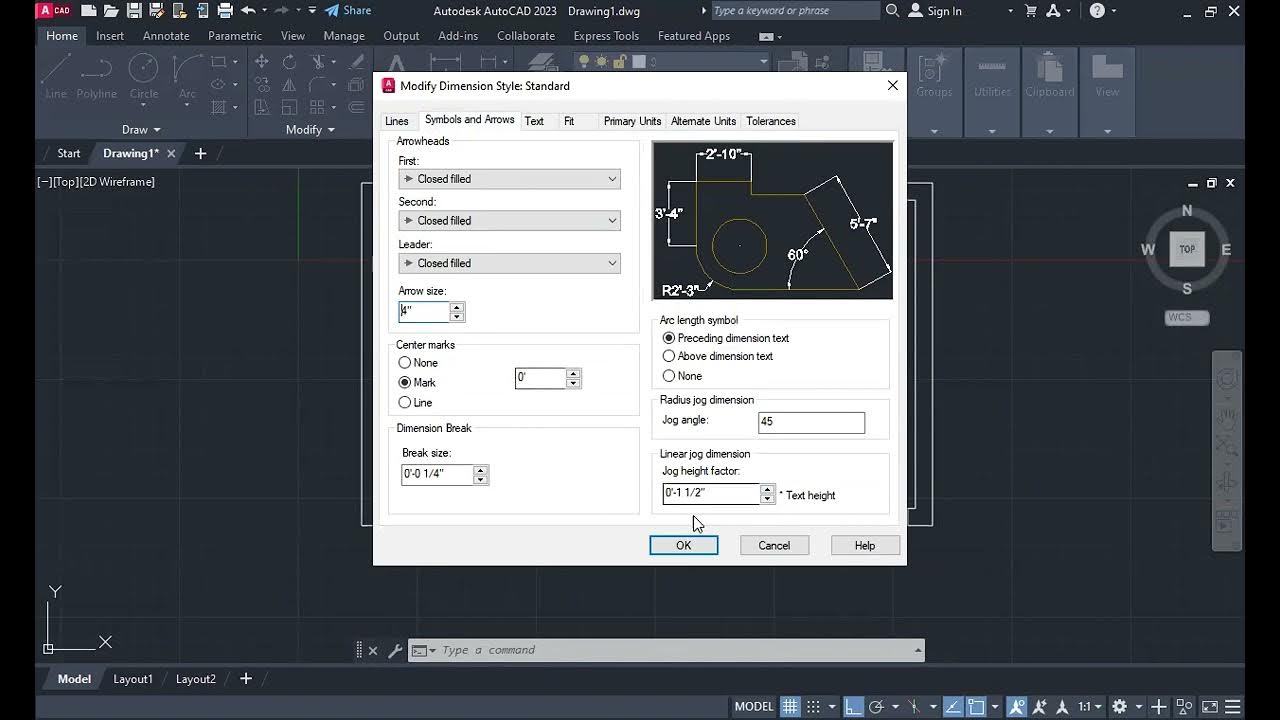 Autocad initial setting| How to make a room in Autocad| Line, offset, move, copy command - YouTube