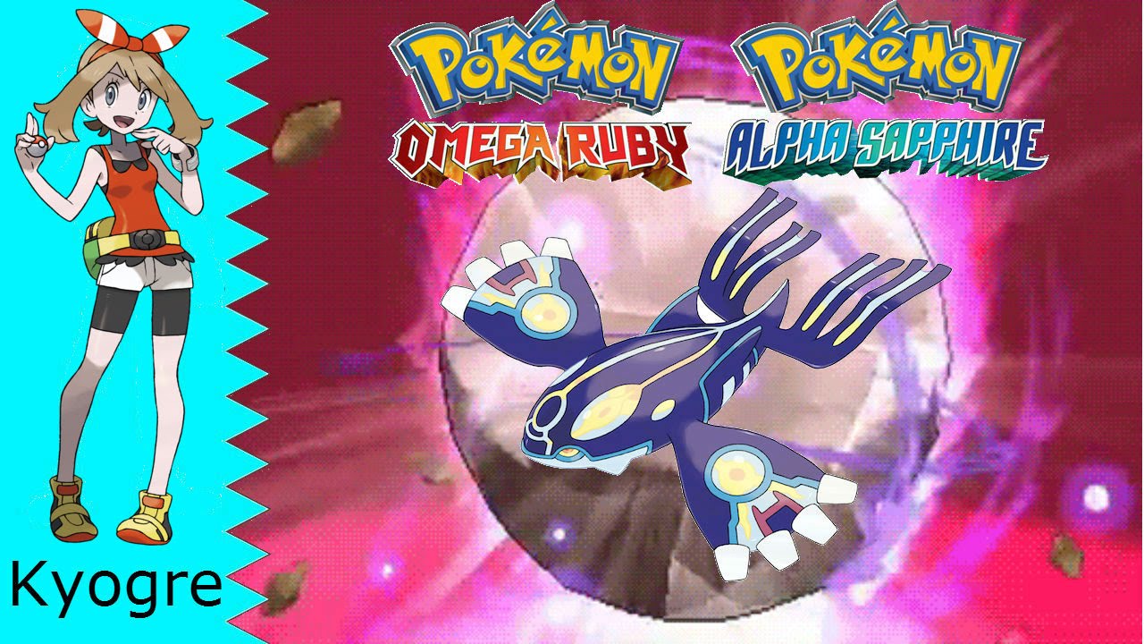 Pokemon ORAS primal devolution guide: kyorge - YouTube