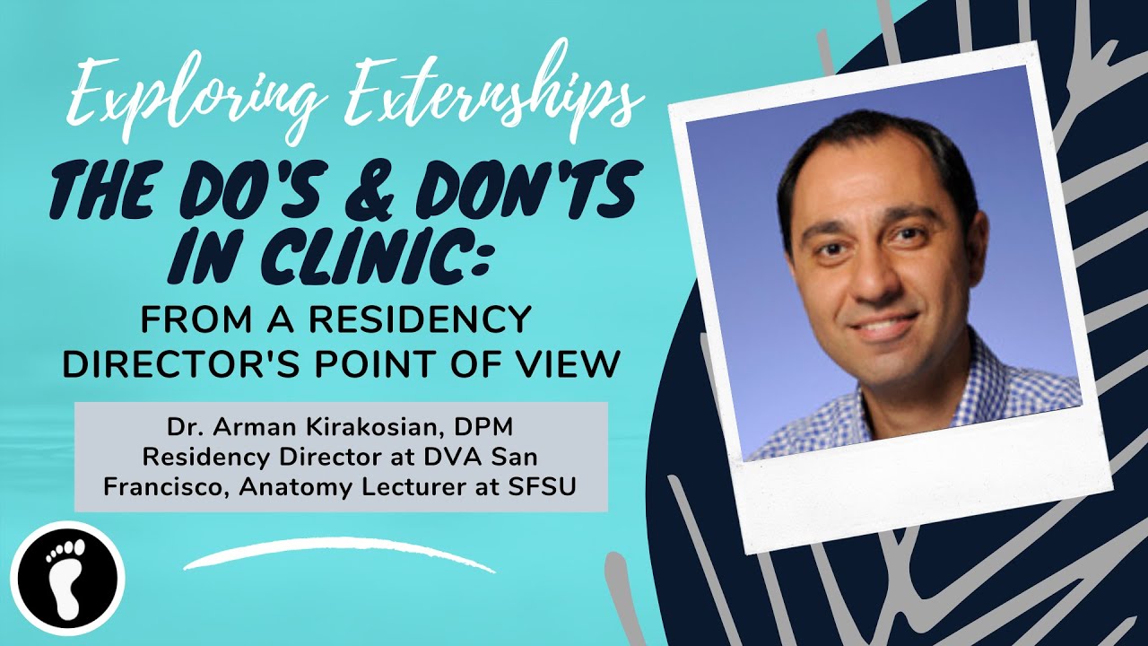 How to Impress Residency Directors and Programs | Podiatric Medical ...