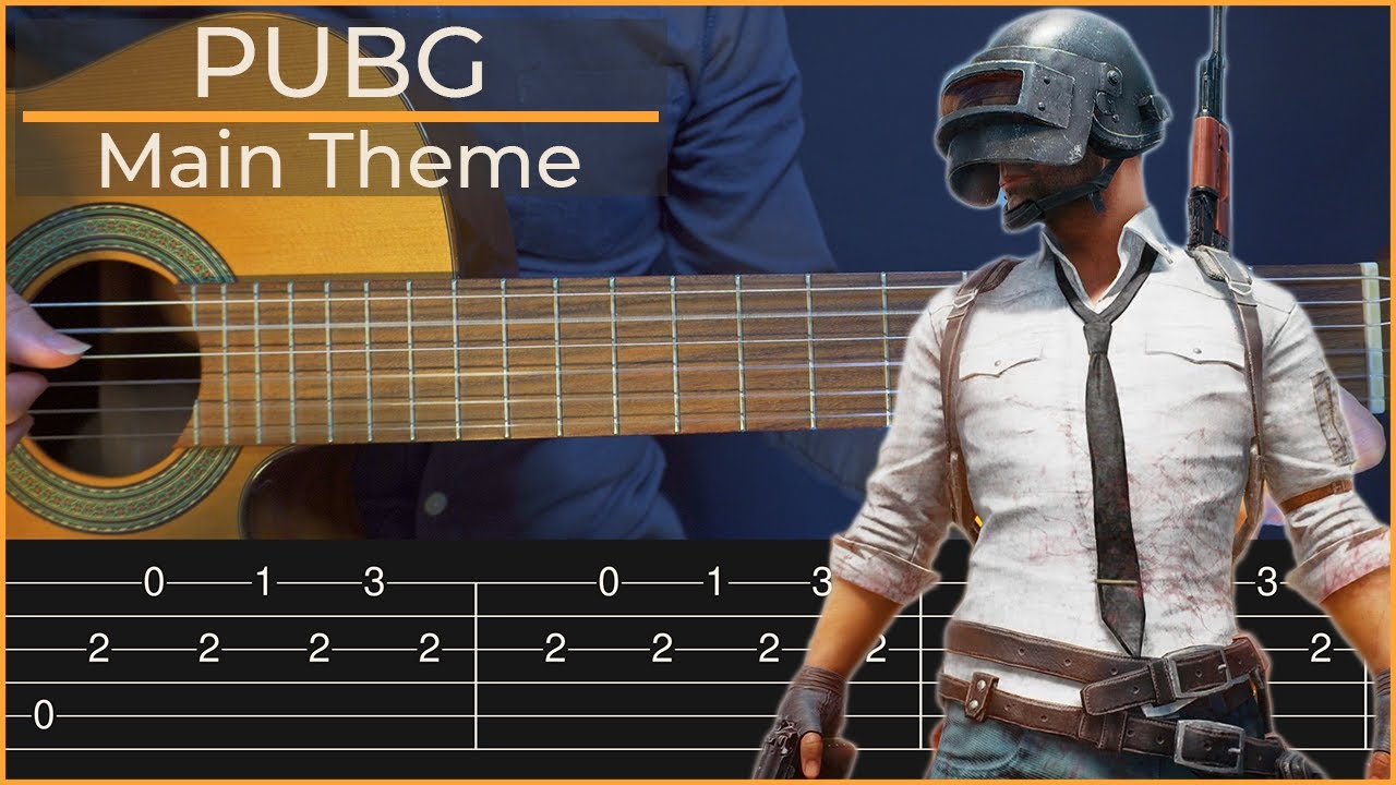 PUBG - Main Theme (Simple Guitar Tab) - YouTube
