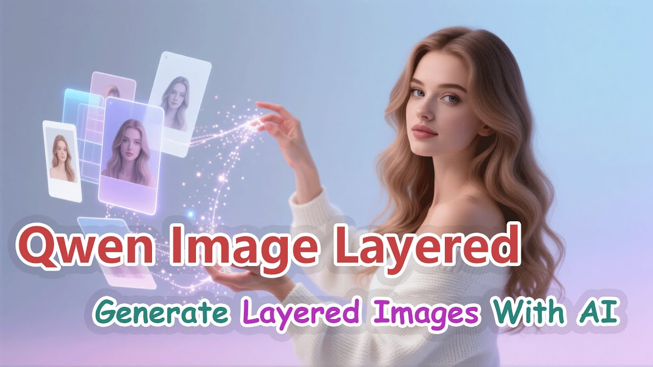Generate Transparent Layered Images with AI: Qwen-Image-Layered Full ...