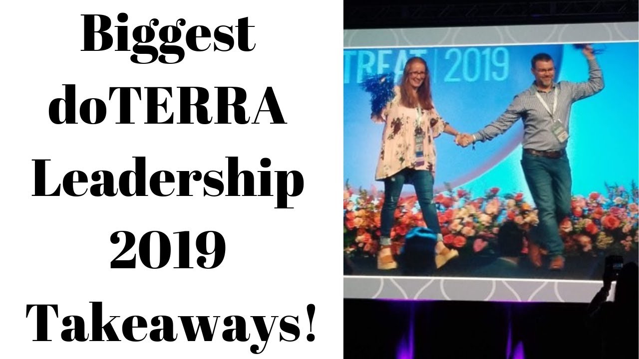 doTERRA Leadership Takeaways 2019 Blue Diamond Tips - YouTube