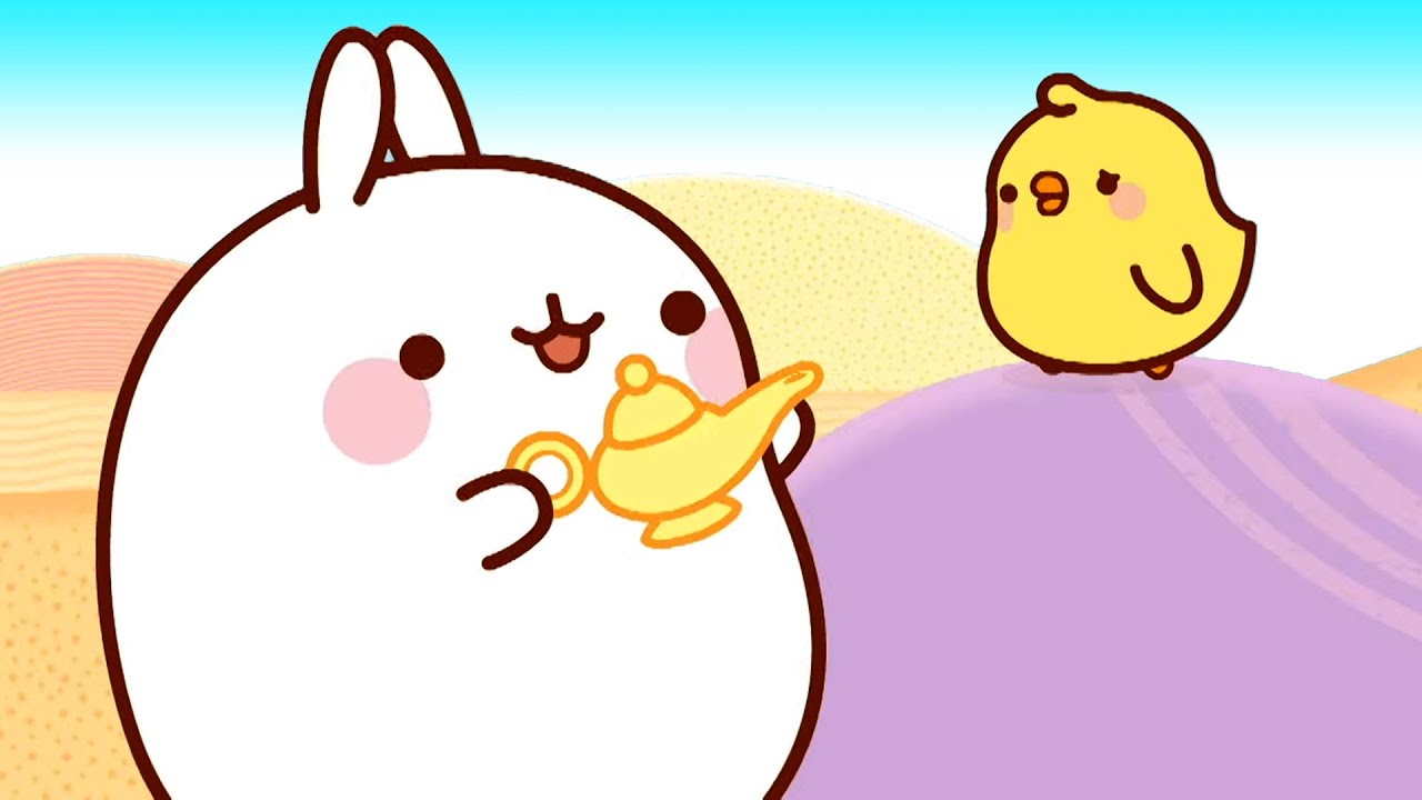 Molang & Piu Piu - The Magic Lamp | Season 03 Episode 08 | Funny Animal ...