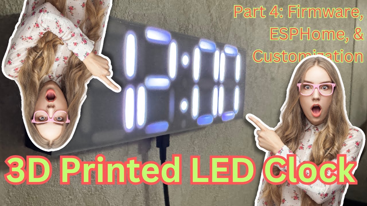 Build a Smart LED Clock - Part 4: ESPHome Setup | ESP32 Home Assistant ...