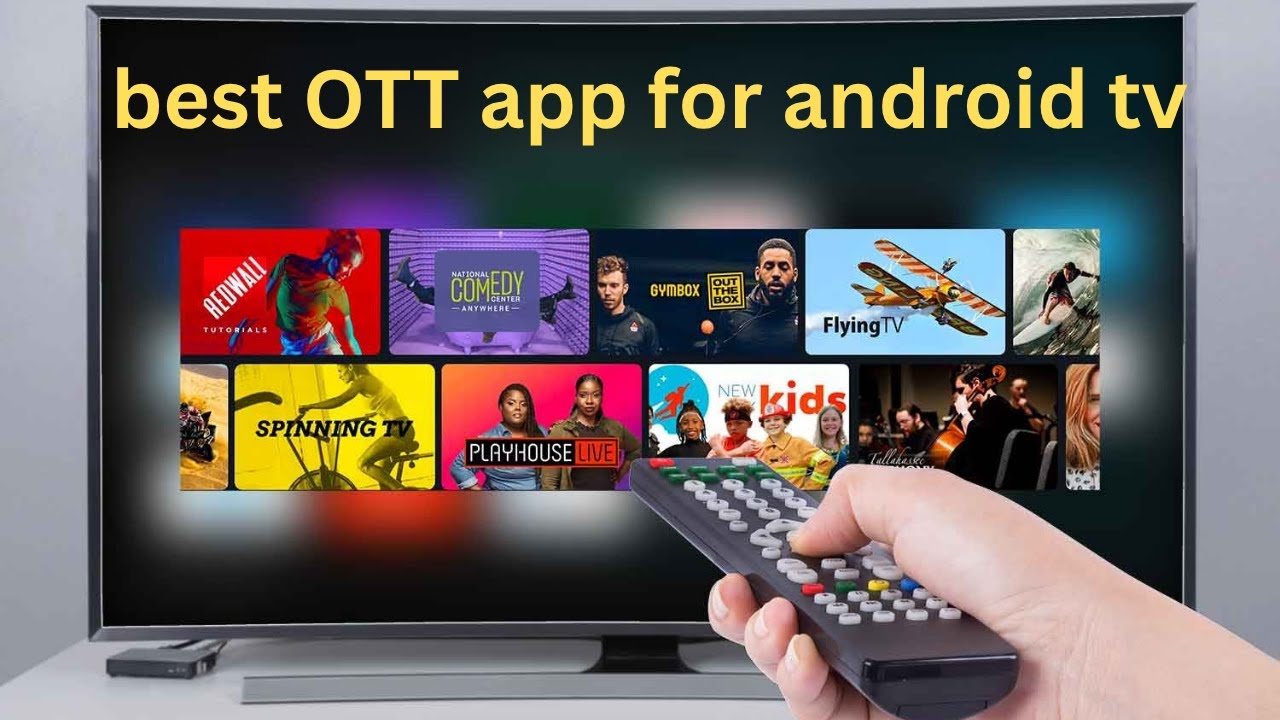 best OTT app for android tv - YouTube