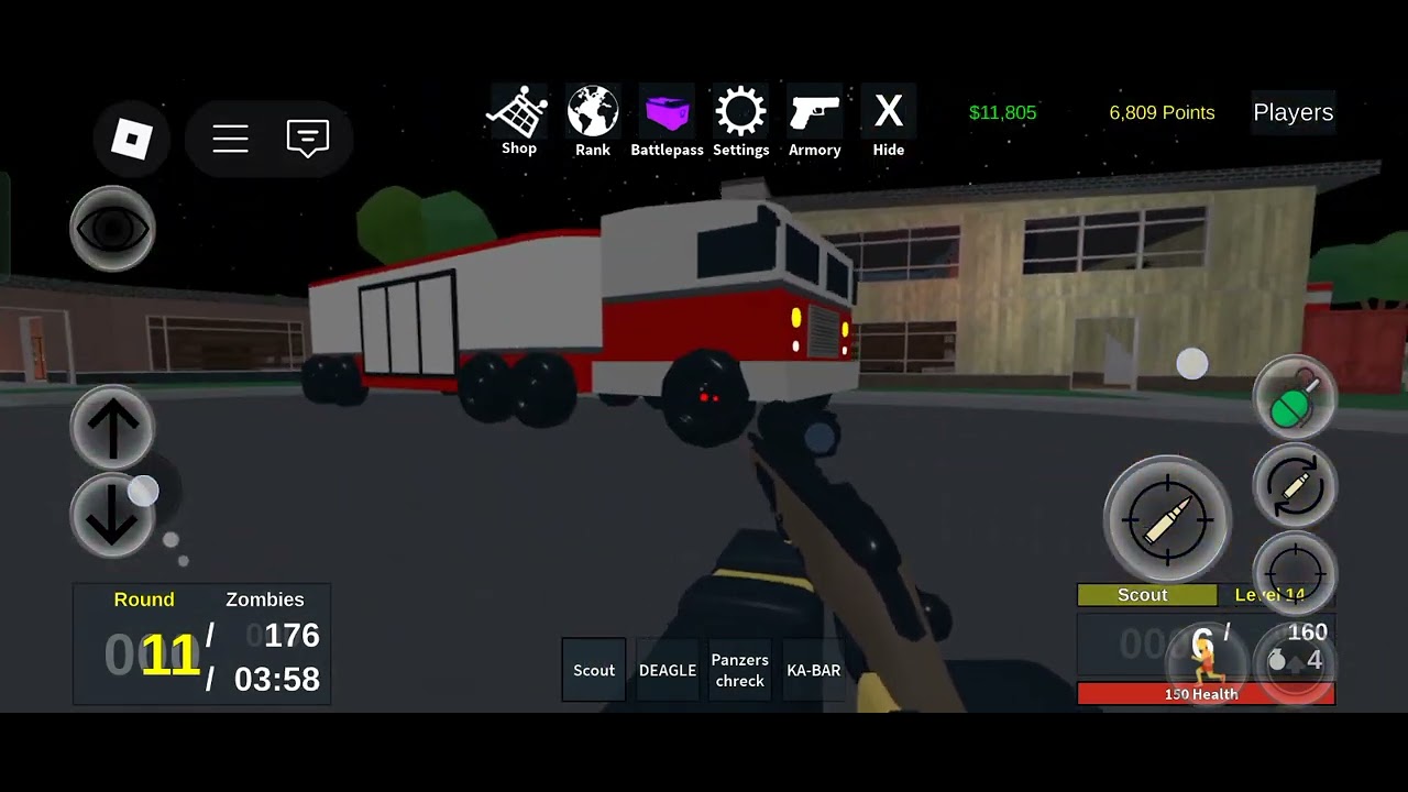 Fourth video: Low quality zombie uprising gameplay. - YouTube
