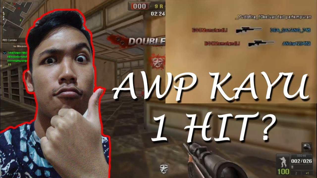 AWP KAYU 1 HIT? BISA AJA!!! - POINT BLANK ZEPETTO INDONESIA - YouTube