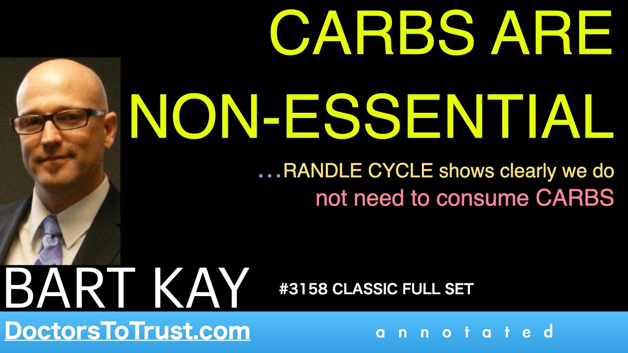 BART KAY | RANDLE…cycle shows clearly we do not need to consume CARBS ...