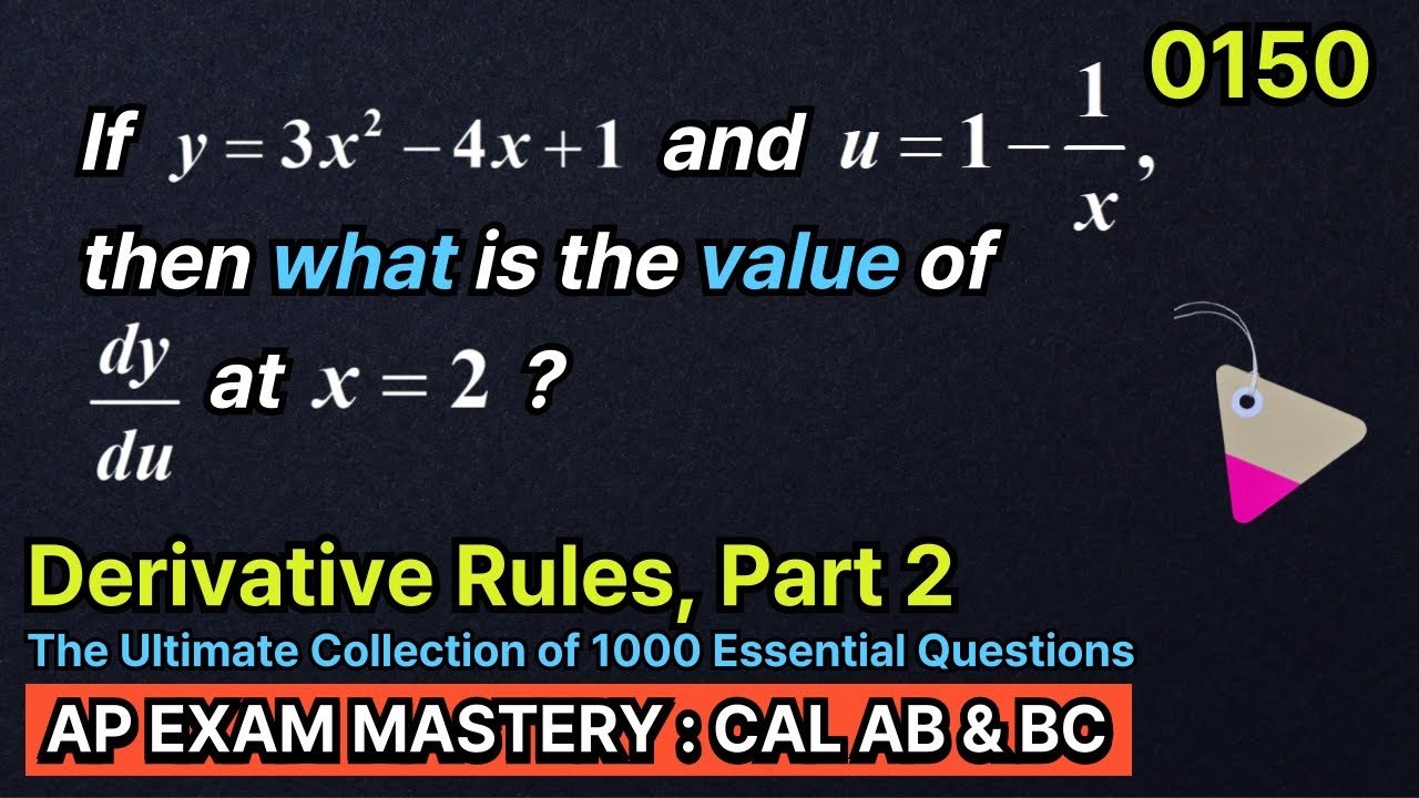 The Ultimate Collection for AP Exam 0150 | Chain Rule & Implicit ...