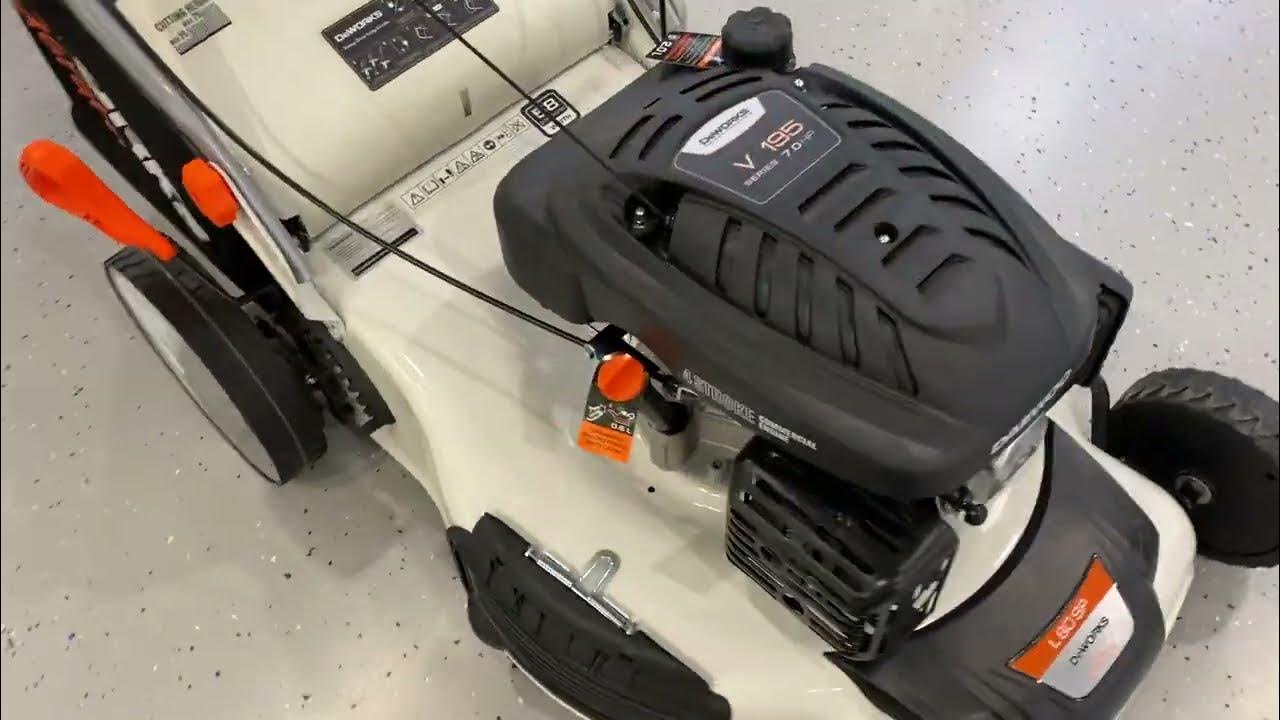 Газонокосилка бензиновая DeWORKS L 50SP - YouTube