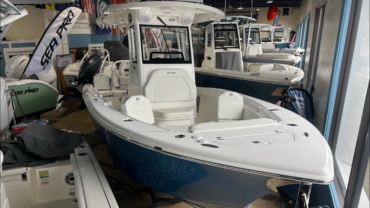 2026 Sea Pro 245 FLX R with Seakeeper Ride! - YouTube