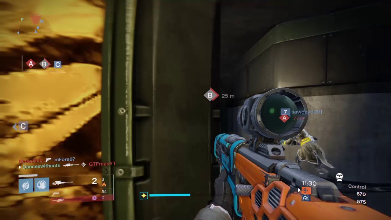 Destiny line em up - YouTube