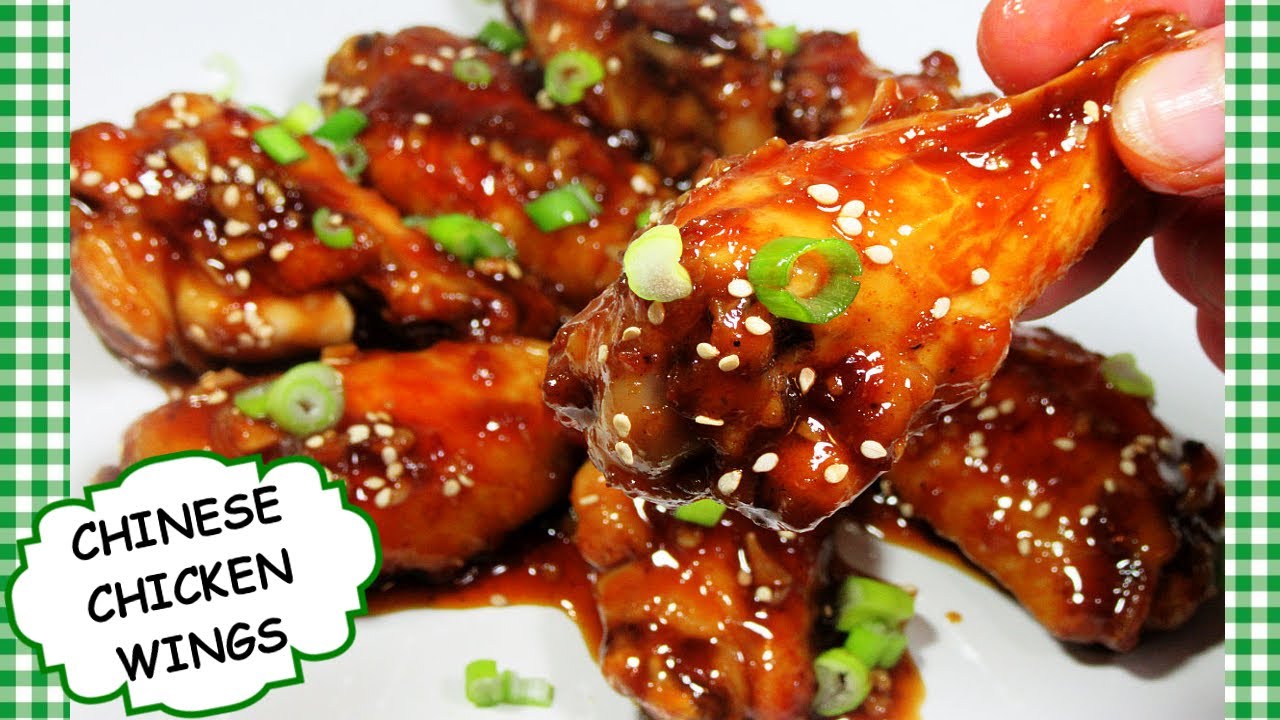 Chinese Chicken Wings Recipe ~ How To Make Spicy Sticky Chicken Wings ...