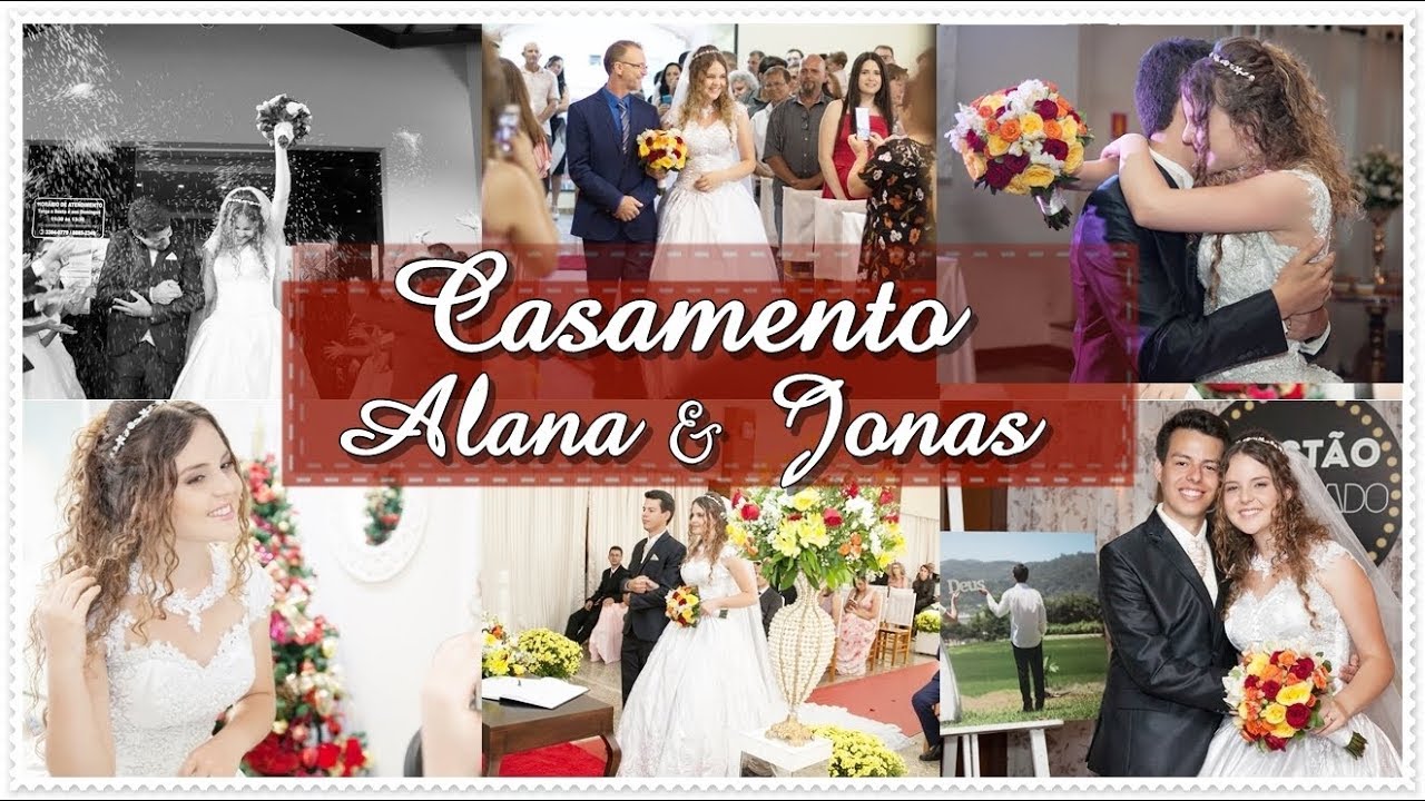 CASAMENTO! - Alana Gabriele & Jonas - YouTube