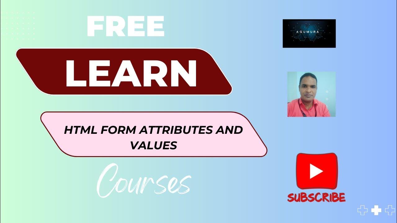 HTML Form Attributes and Values Explanation - YouTube