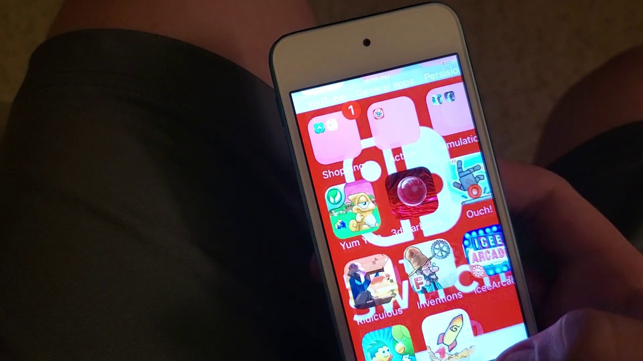 Old Lite iPod touch games that I played - YouTube