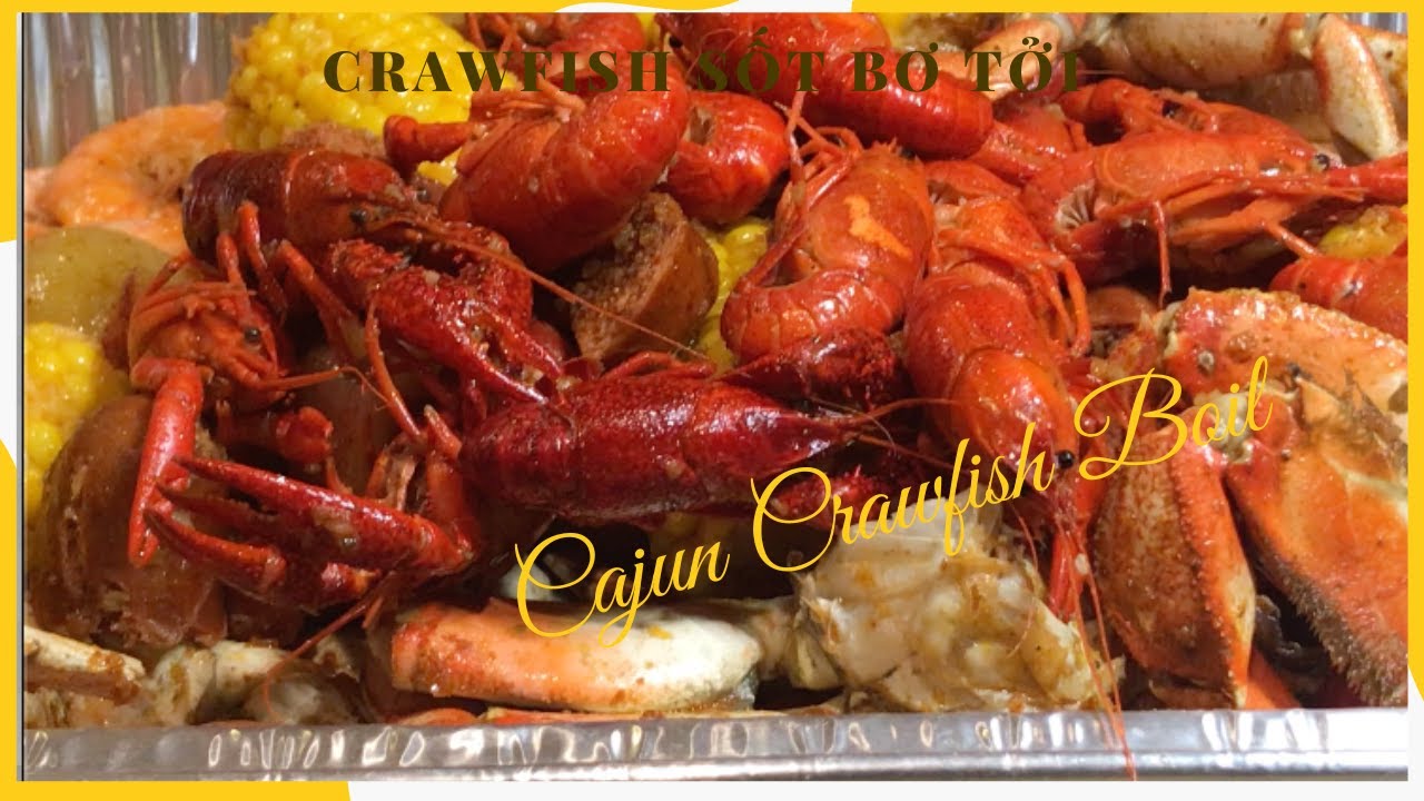 Chia Sẻ Cách Làm Crawfish Sốt Bơ Tỏi Đậm Đà Thơm Ngon (CAJUN CRAWFISH ...