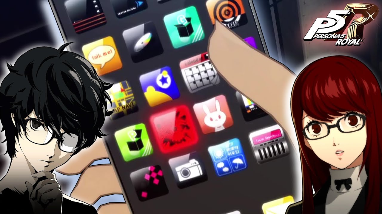 What is on Jokers phone in Persona 5 Royal? - YouTube