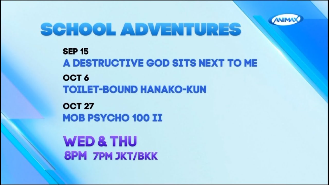 Animax - School Adventures Promo - YouTube
