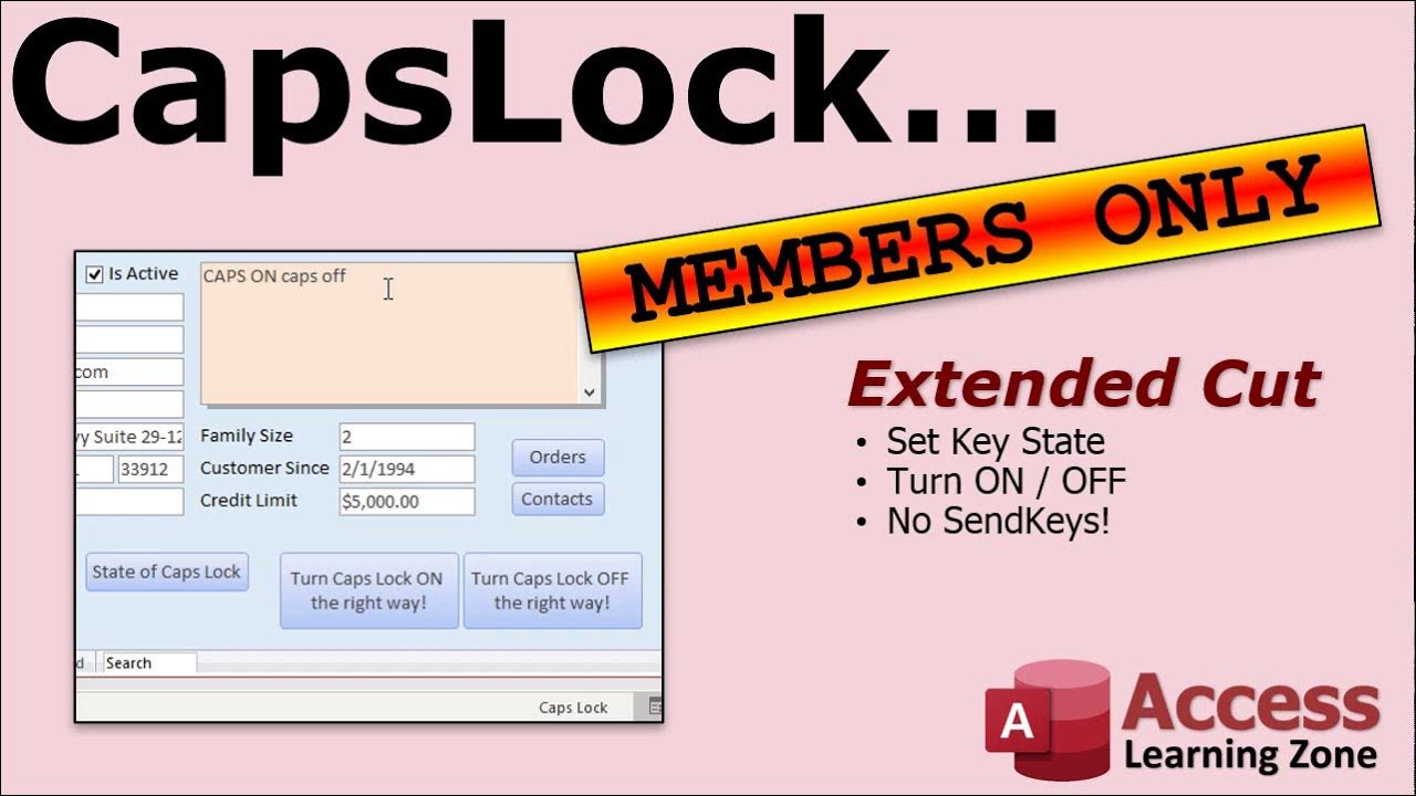 Turn Caps Lock, Num Lock, and Scroll Lock ON or OFF - MEMBERS ONLY ...