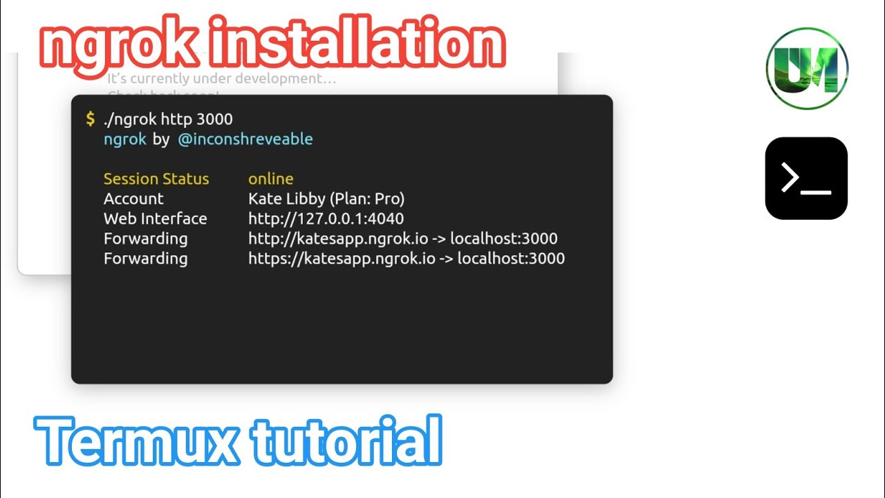 How to install ngrok in termux | termux tutorial | malayalam | ultron media | no root - YouTube