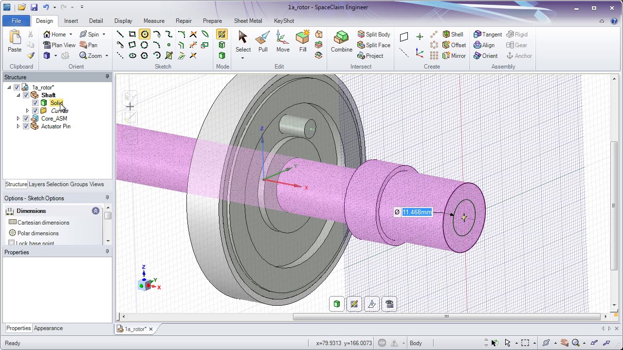 Ansys_SpaceClaim_Assemblies_Structure Tree - YouTube