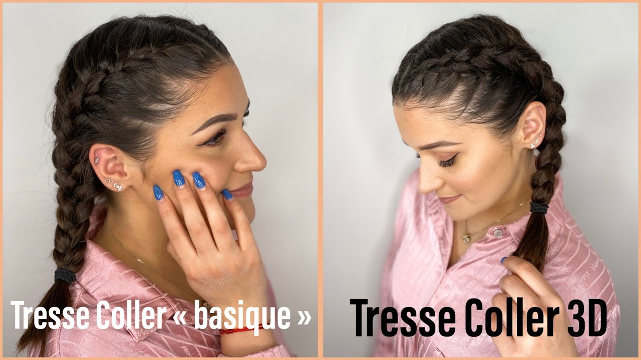 2 Façon pour faire les tresse coller , 3D ou Normal ? - YouTube