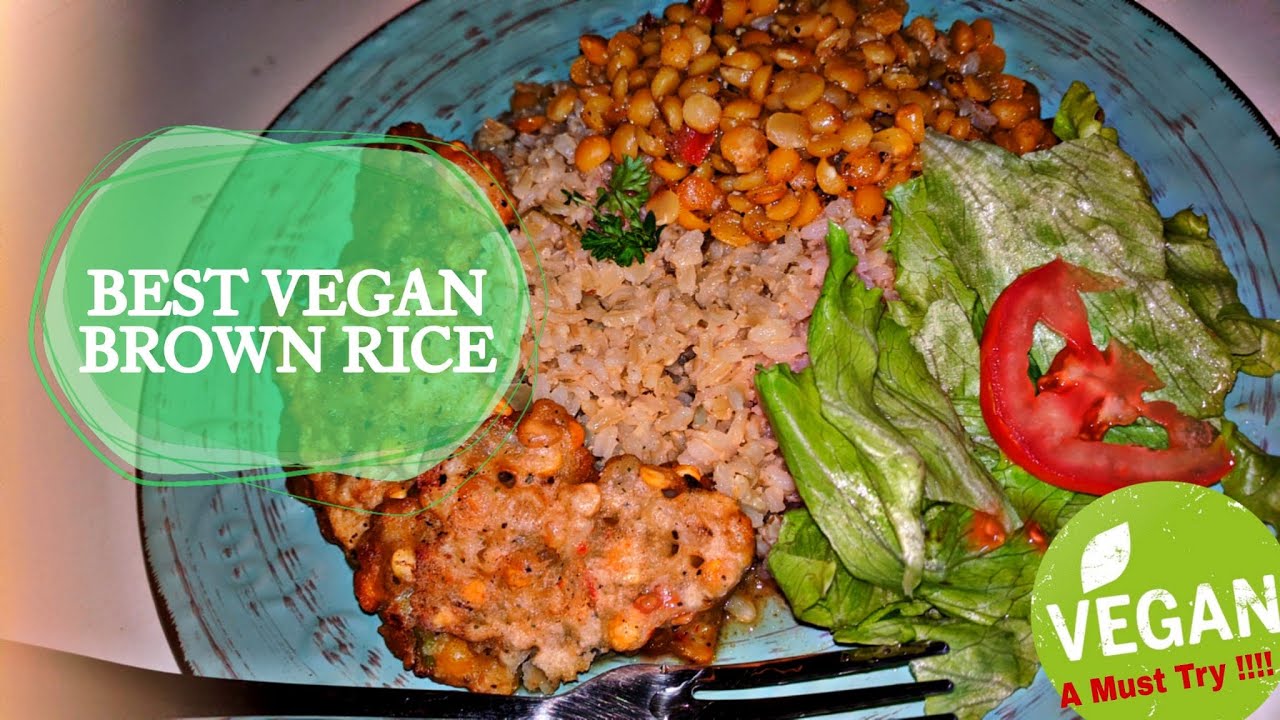 Best Vegan Brown Rice: A MUST TRY !!! Caribbean Edition - YouTube