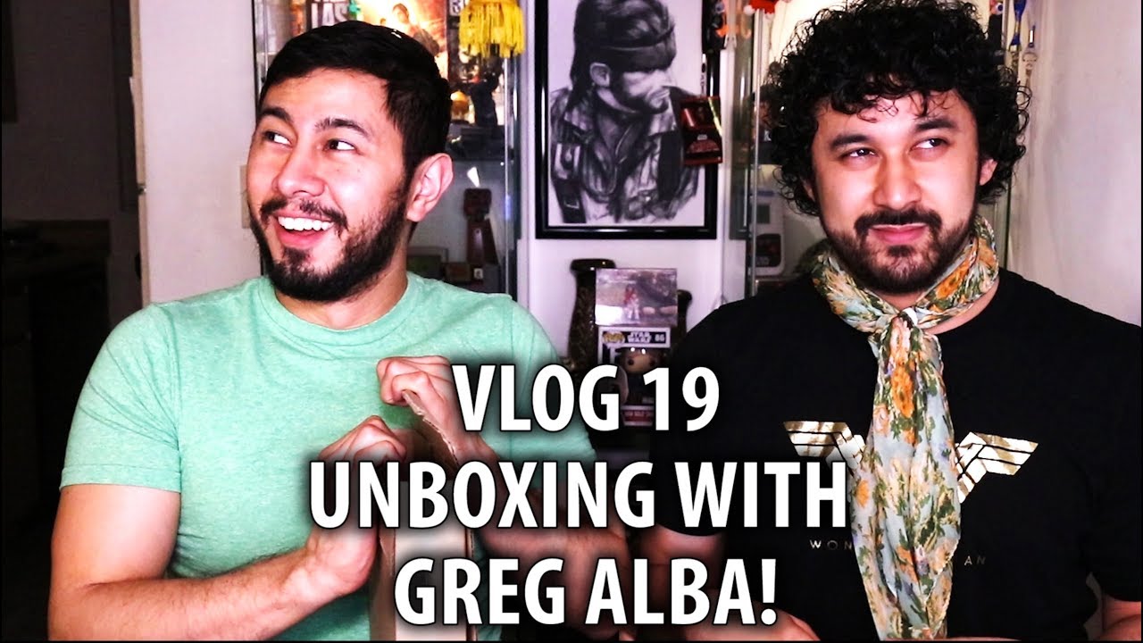 VLOG 19: UNBOXING W/ GREG ALBA! - YouTube