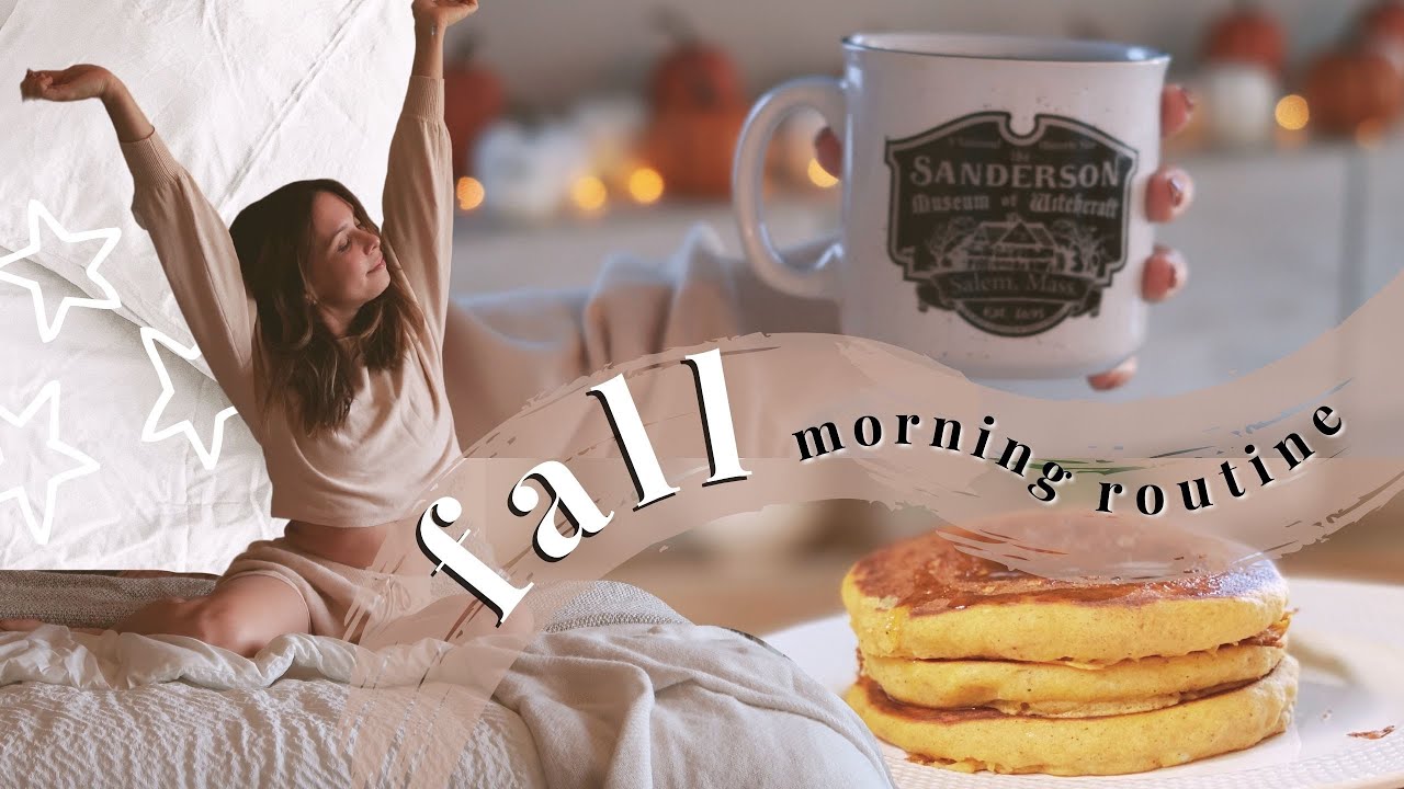 FALL MORNING ROUTINE 2021 | cozy and relaxing 🍂☕ - YouTube