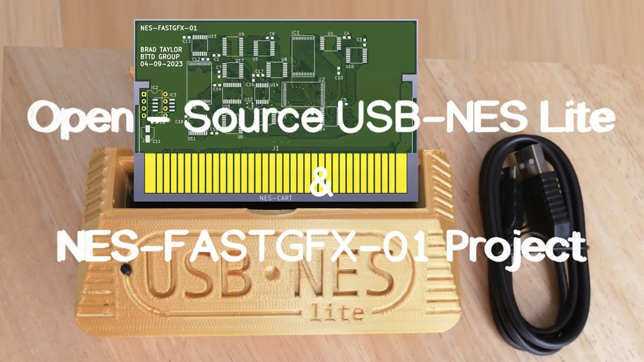 Open Source USB-NES Lite & NES-FASTGFX Project - YouTube