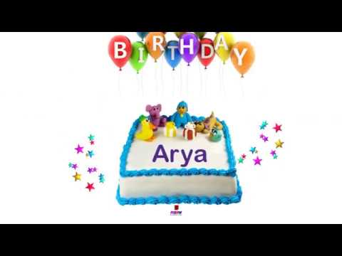 Happy Birthday Arya - YouTube
