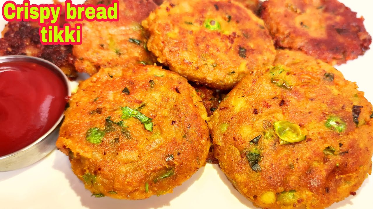 Crispy Aloo Bread Tikki | जब ये nashta बनाओगे, एक खा कर रुक नहीं पाओगे ...