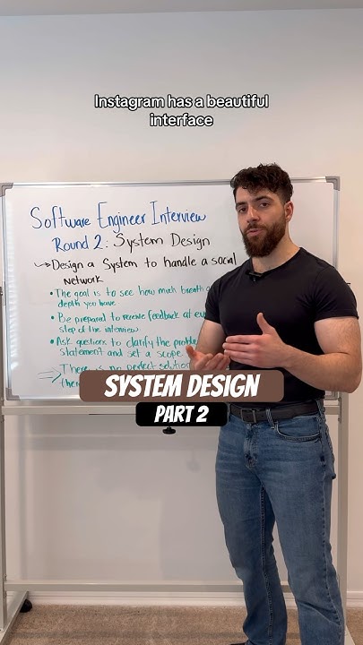 System Design Interview | Part 2 #softwareengineer #systemdesign - YouTube