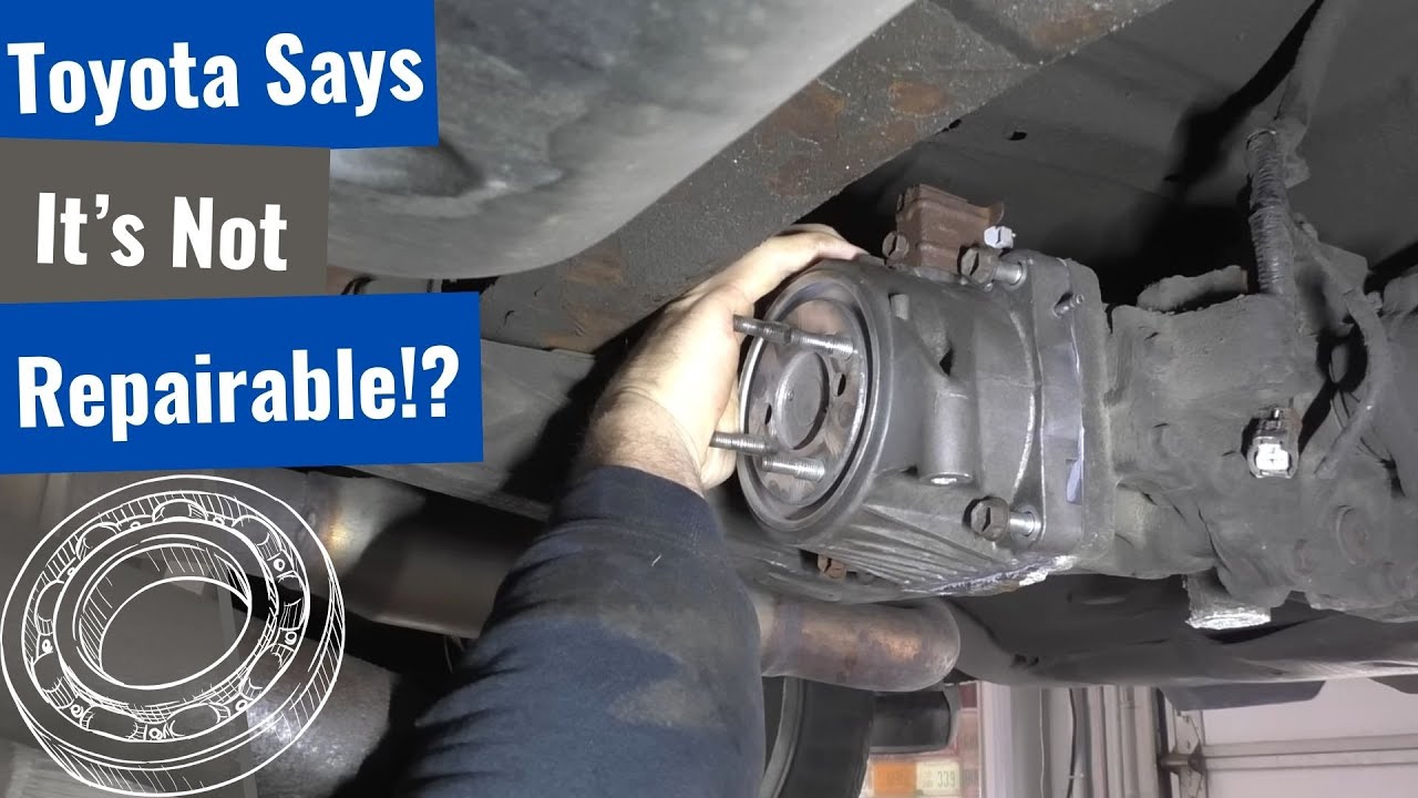 Toyota Sienna AWD - Rear Viscous Coupler - YouTube