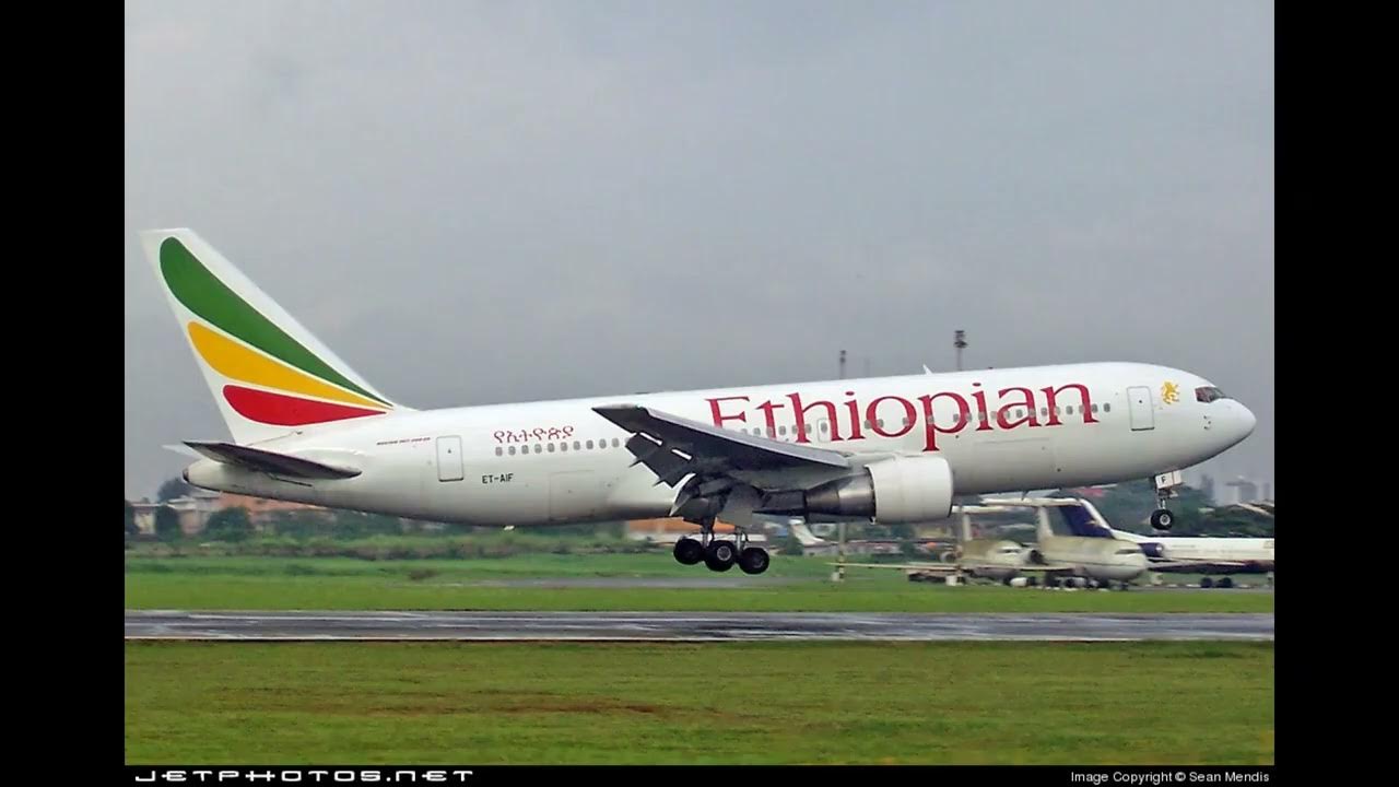 Historical fleet of Ethiopian Airlines - YouTube