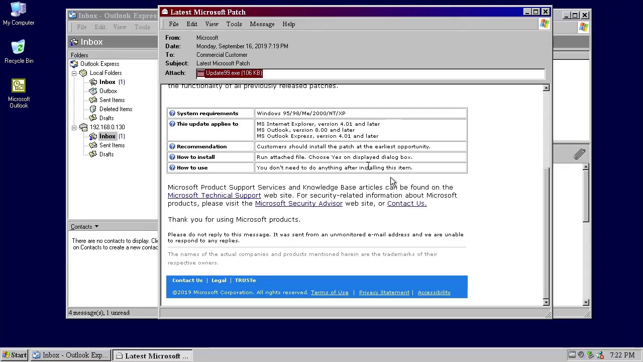 Email-Worm.Win32.Swen - YouTube