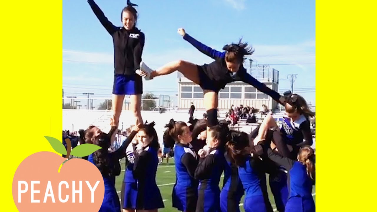 Funny Cheerleading Fails Thatll Make You Cry Laughing π Youtube