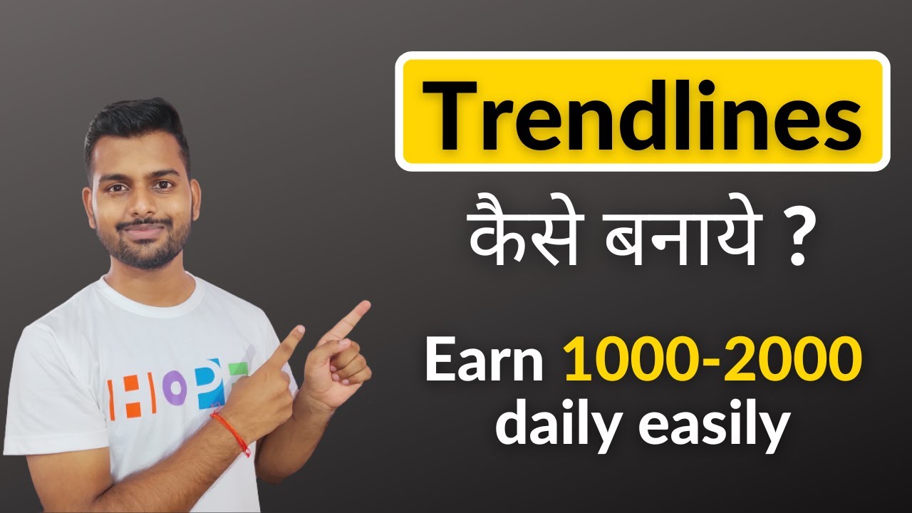 Trendline trading strategy || How to draw Trendlines || Technical ...