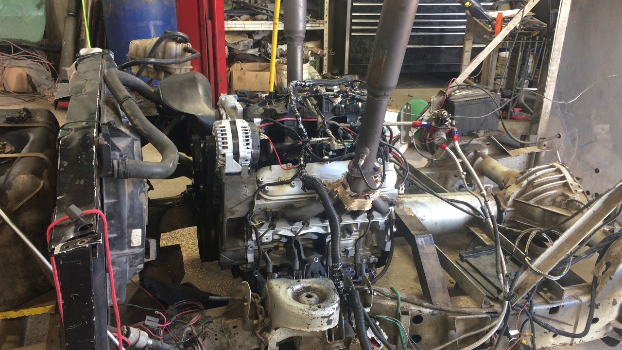 Jason Seel's Turbo Ready 5.3 LS Engine with Nice Cam Idle - YouTube