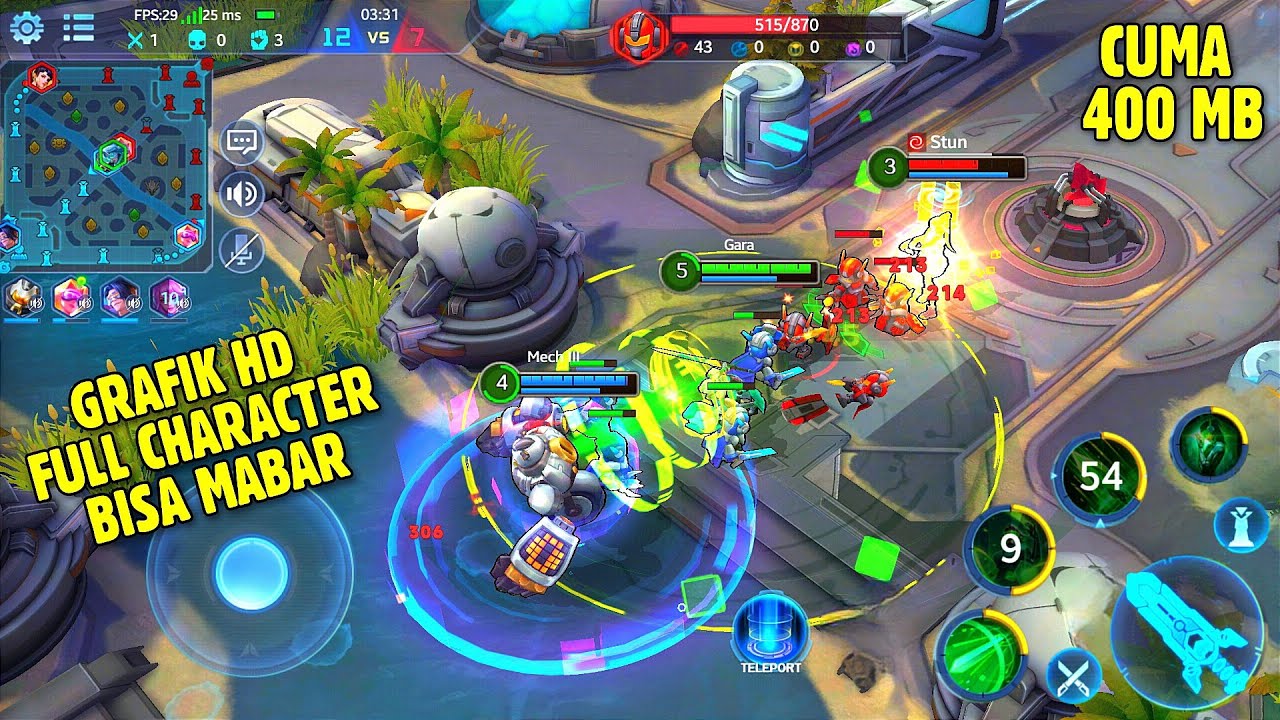 Game MOBA Grafik HD Ukuran Kecil Bisa Mabar di Android Terbaru 2023 ...