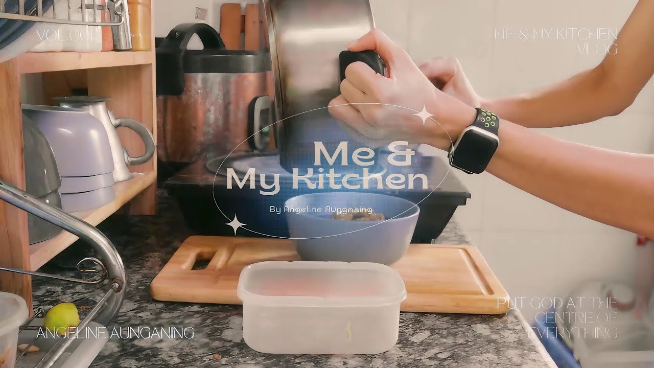 Daily Productive: Me & My Kitchen Vlog, Vol:001 - YouTube