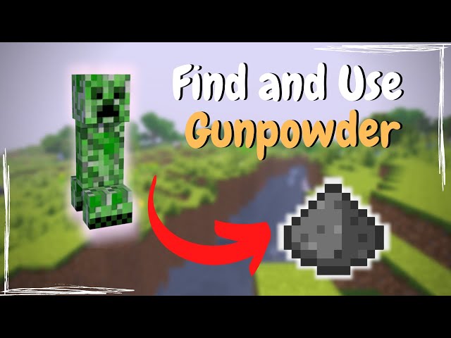 How To Make Gunpowder In Minecraft Minecraft Fireworks Ghengis