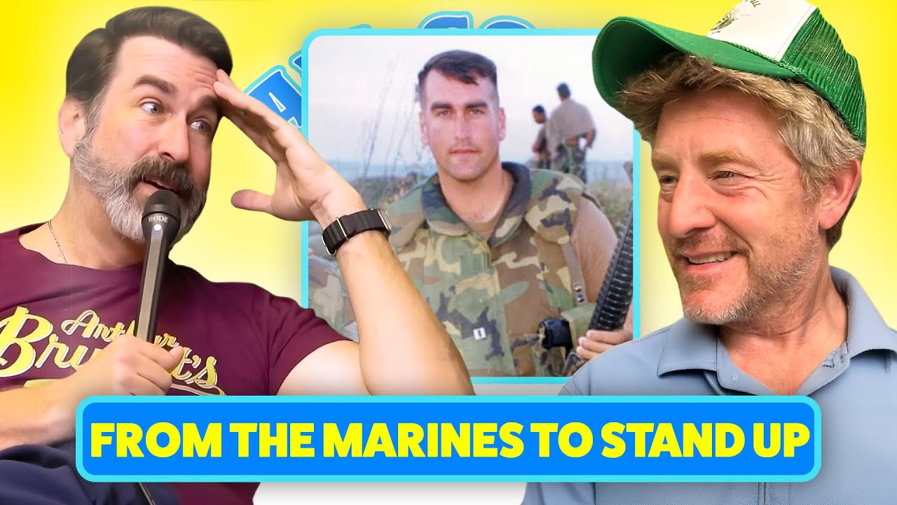Rob Riggle From Marine Corps To Stand Up - YouTube
