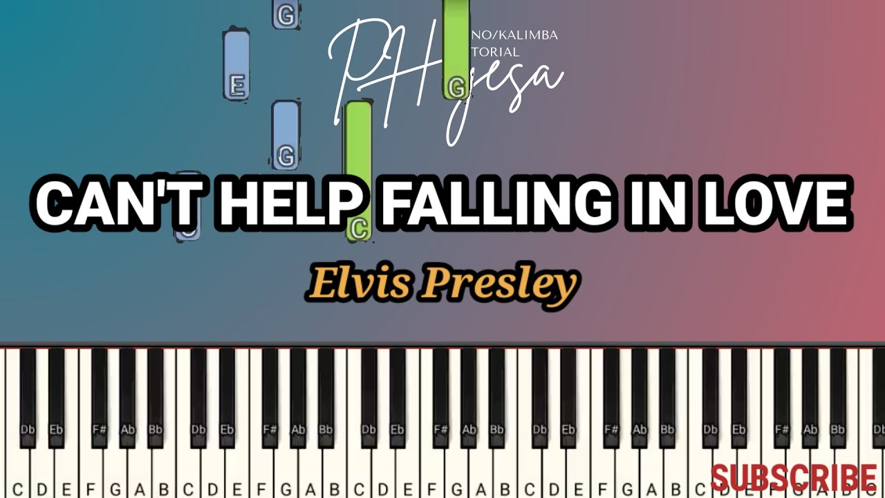 Can't Help Falling In Love - Elvis Presley | Easy Piano Tutorial ...