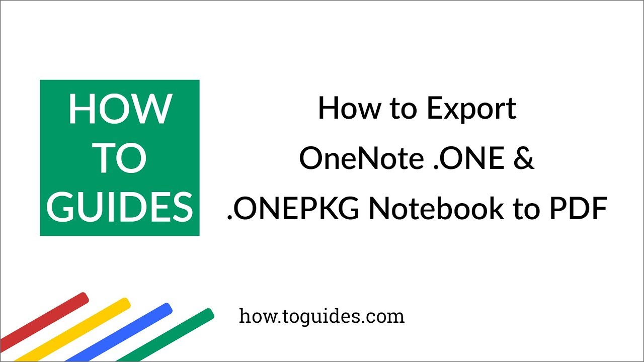 How To Export OneNote ONE And ONEPKG Notebook To PDF How ToGuides how-to-export-onenote-one-and-onepkg-notebook-to-pdf-how-toguides