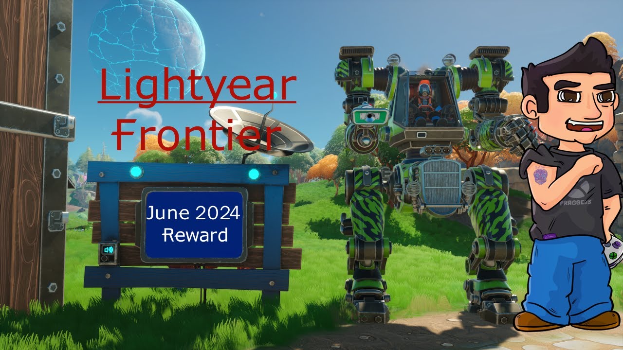 Lightyear Frontier - June 2024 Reward - Hot Rod Ferocious Mech Set ...